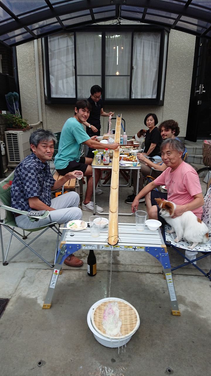 Party with neighbor | Homestay in Japan